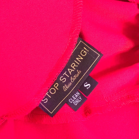 Stop Staring | Dresses | Red Pinup Dress | Poshmark